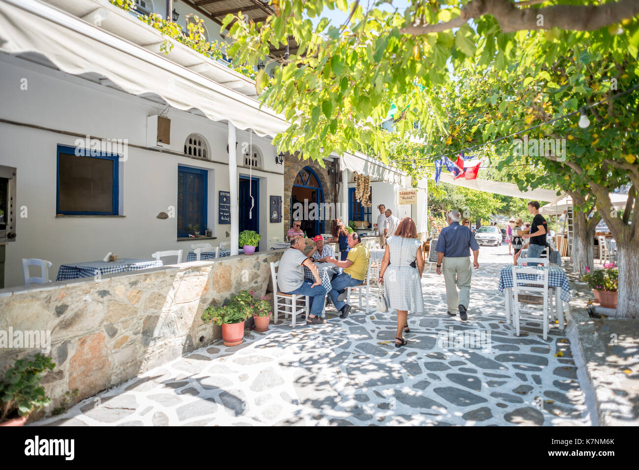 The tiny village of Volax, on Tinos, Greece Stock Photo - Alamy