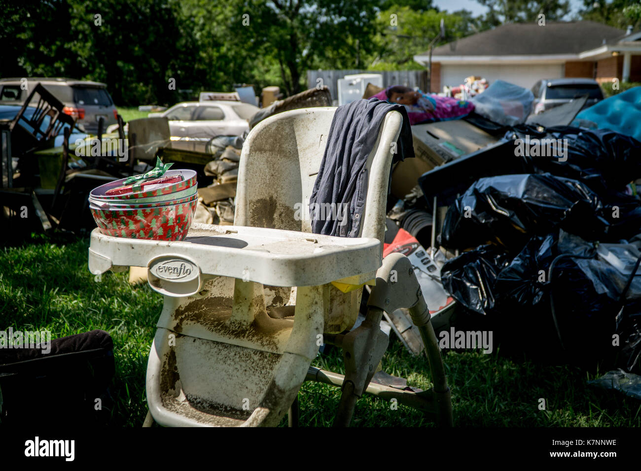 Hurricane debris pile hi-res stock photography and images - Alamy