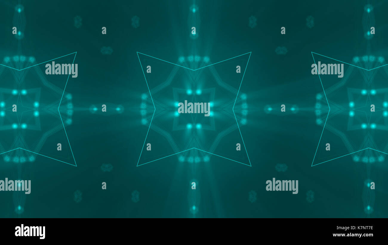 Abstract background with technology kaleidoscope. 3d rendering Stock Photo - Alamy