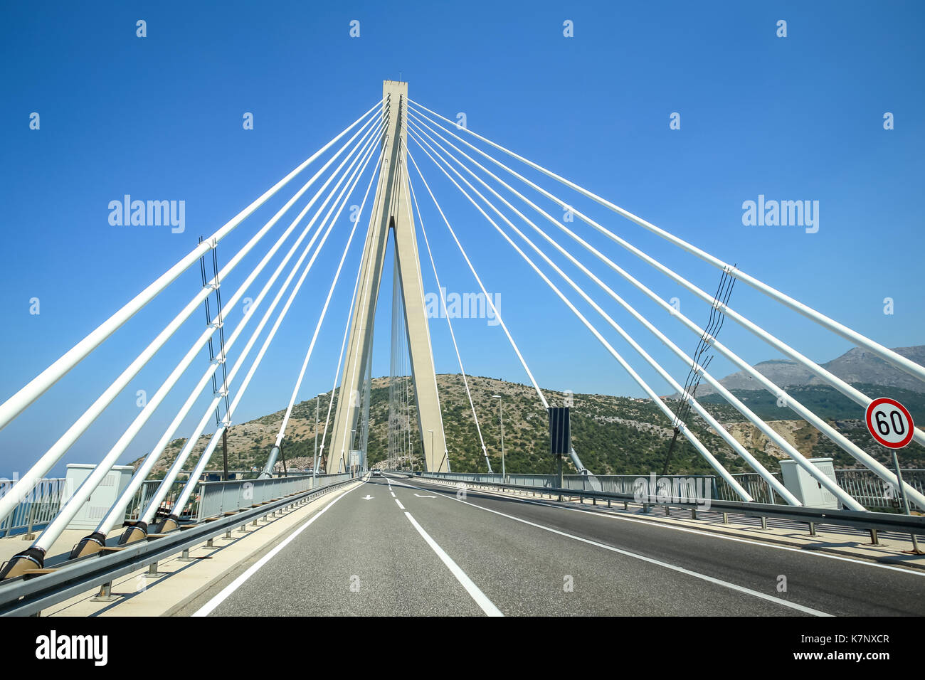 Franjo Tudman Bridge in Dubrovnik, Croatia Stock Photo - Alamy