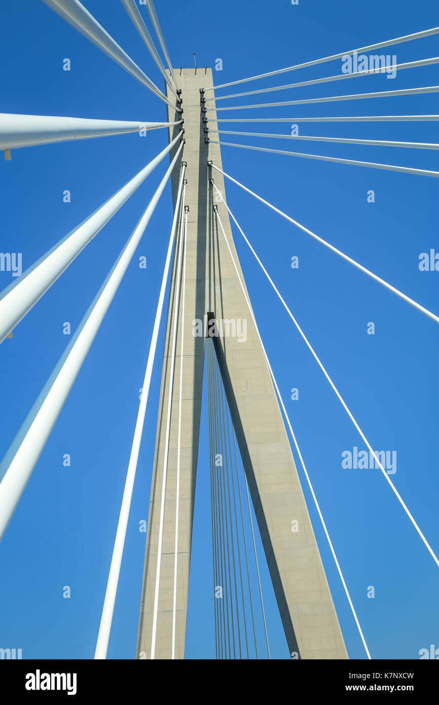 Detail of Franjo Tudman Bridge in Dubrovnik, Croatia Stock Photo - Alamy