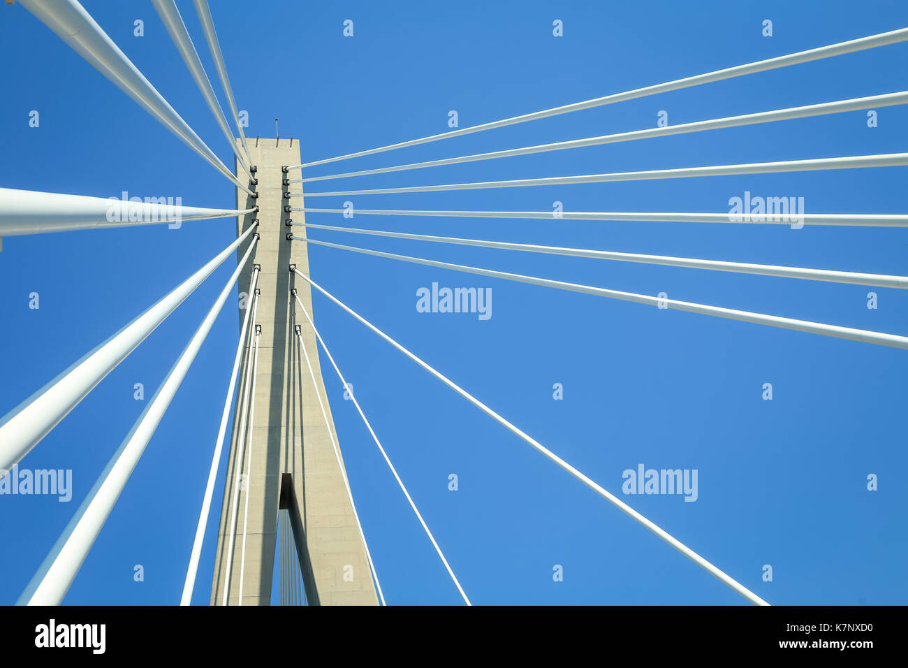 Detail of Franjo Tudman Bridge in Dubrovnik, Croatia Stock Photo - Alamy