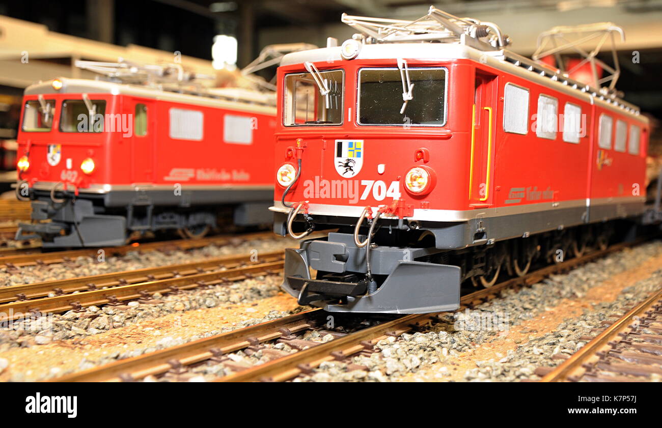 Model Railway Scenery Scenic Stock Photo - Alamy