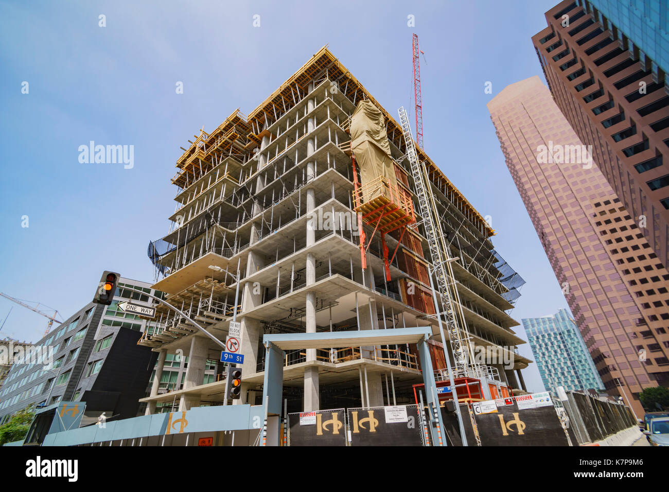 Los angeles jun construction hi-res stock photography and images - Alamy