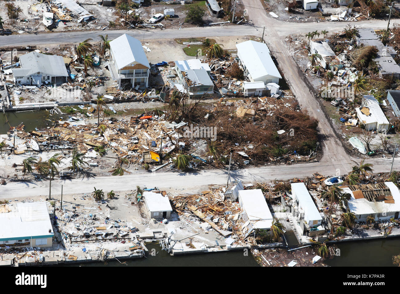 Hurricane Irma Aftermath Stock Photo - Alamy