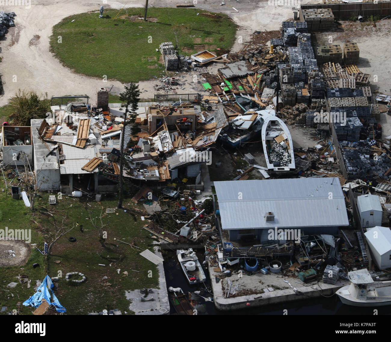 Hurricane Irma Aftermath Stock Photo - Alamy