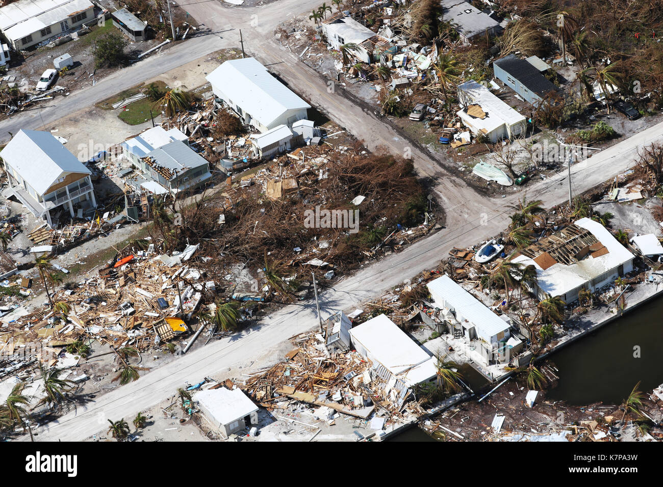 Hurricane Irma Aftermath Stock Photo - Alamy