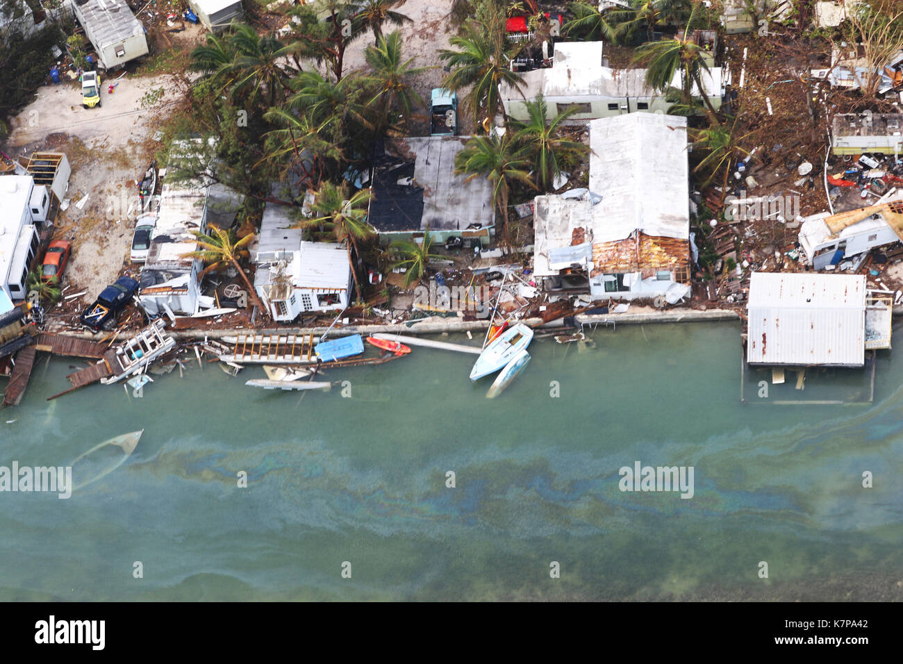 Hurricane Irma Aftermath Stock Photo - Alamy