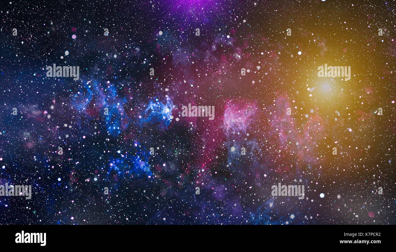 Deep space. High definition star field background . Starry outer space ...