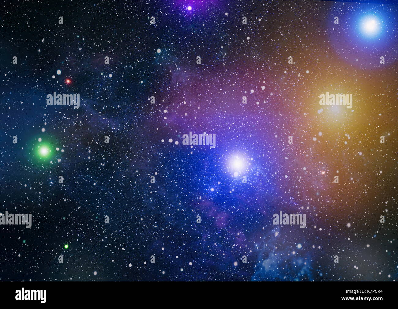 Deep space. High definition star field background . Starry outer space ...