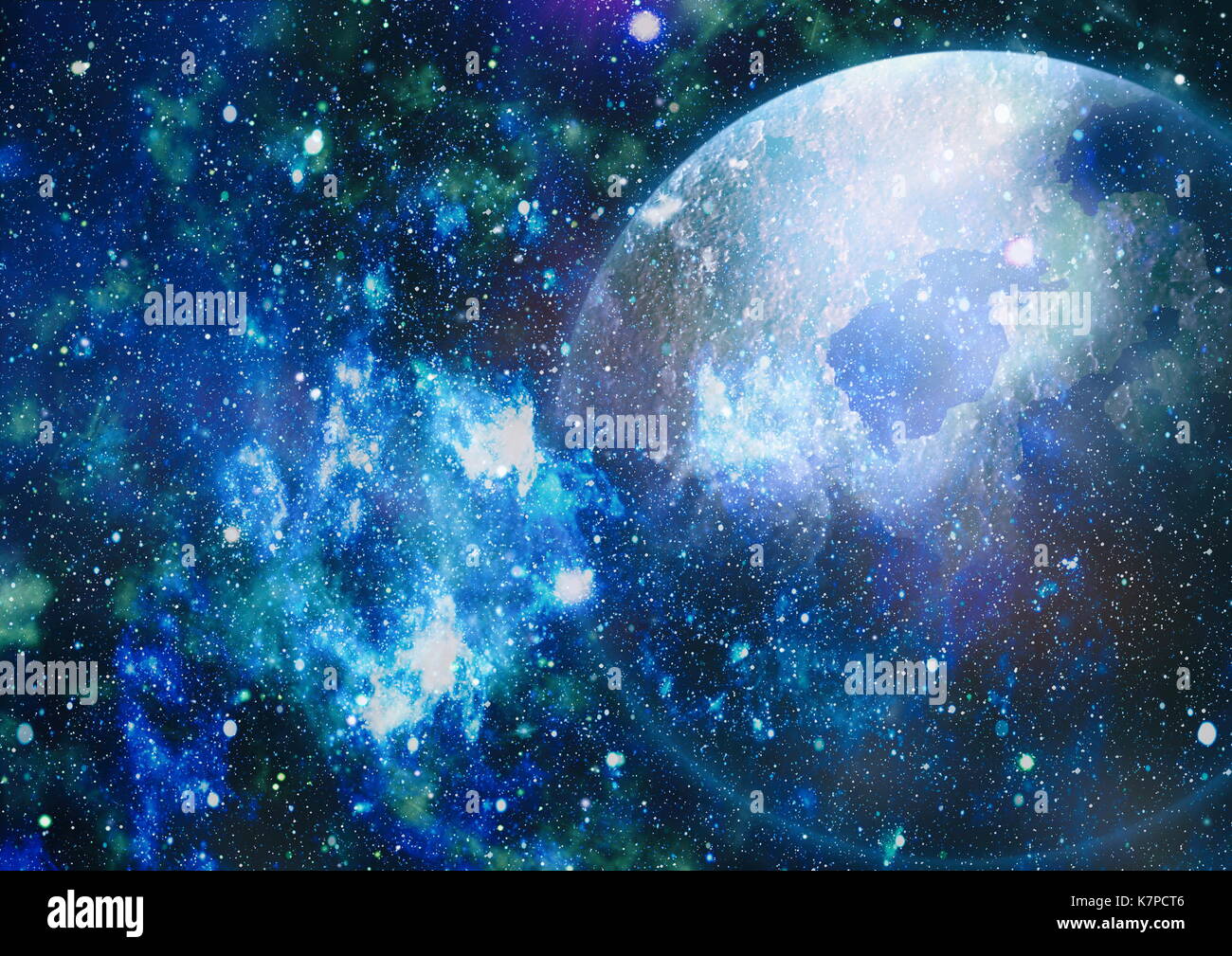 Deep space. High definition star field background . Starry outer space ...