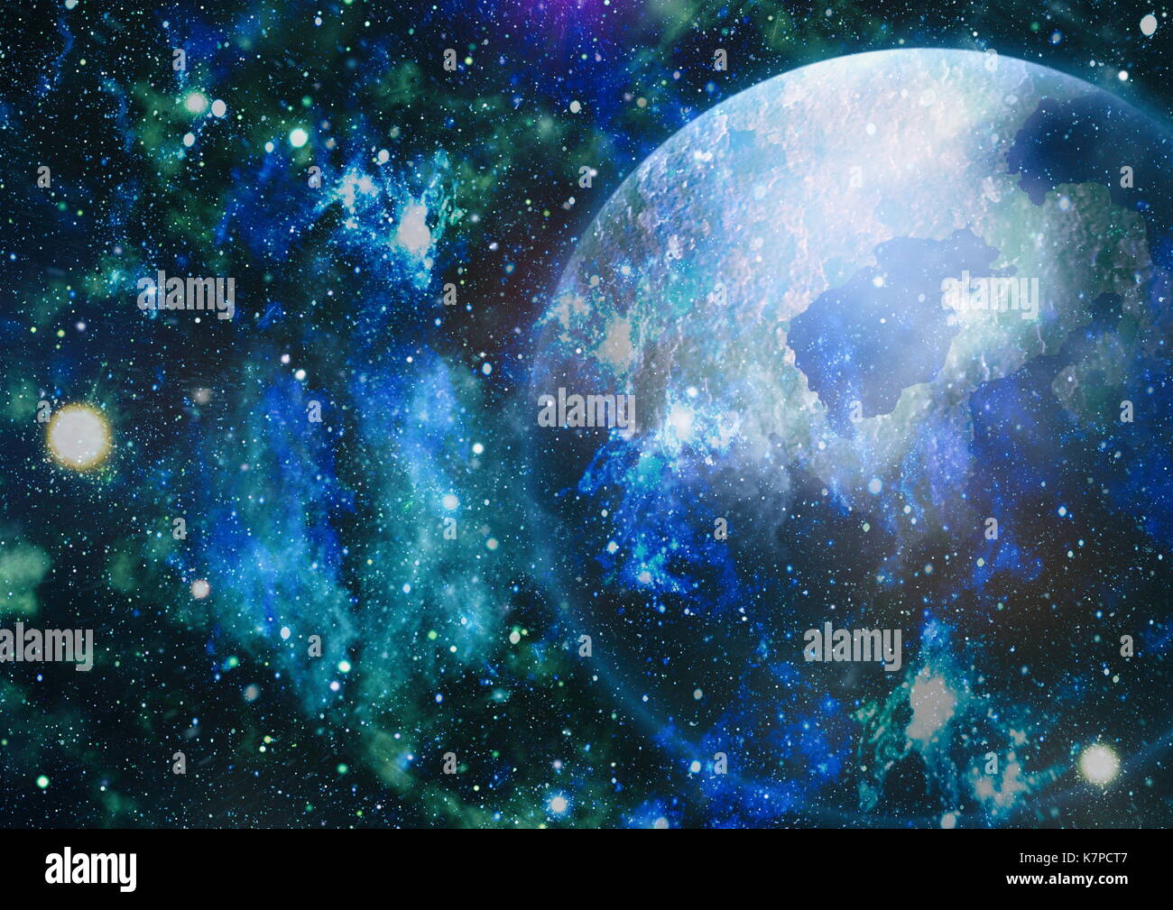Deep space. High definition star field background . Starry outer space ...