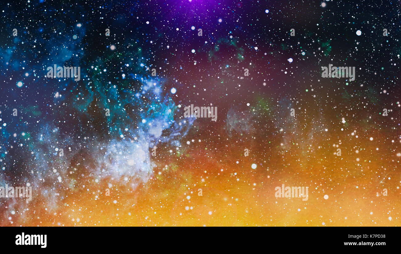 Deep space. High definition star field background . Starry outer space ...
