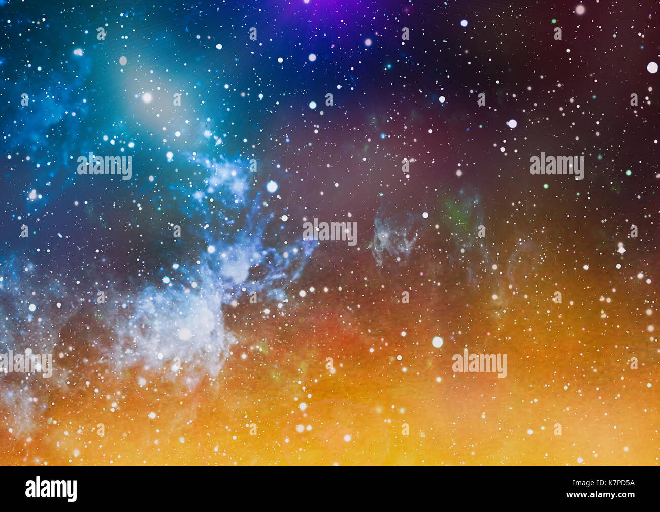 Deep space. High definition star field background . Starry outer space ...