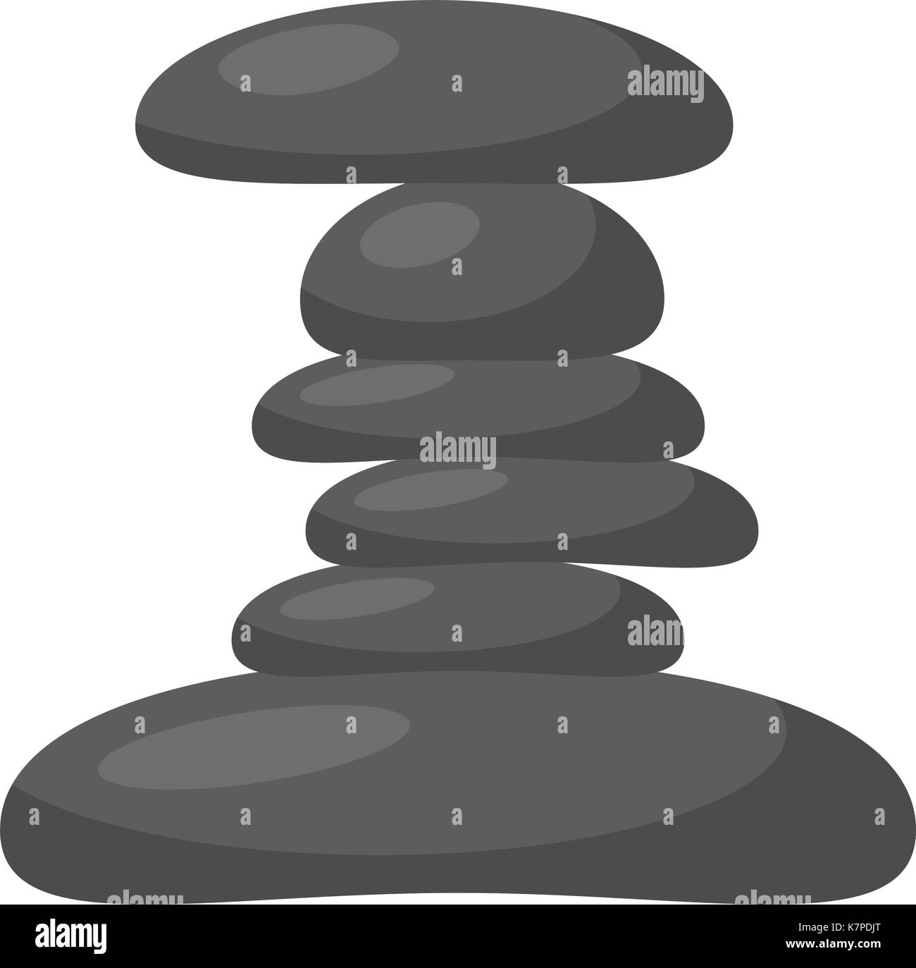 spa stones vector symbol icon design. Beautiful illustration isolated ...