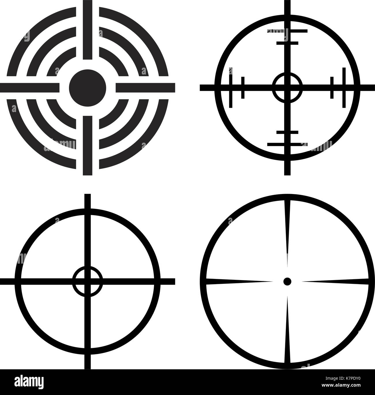 Crosshair target hi-res stock photography and images - Alamy