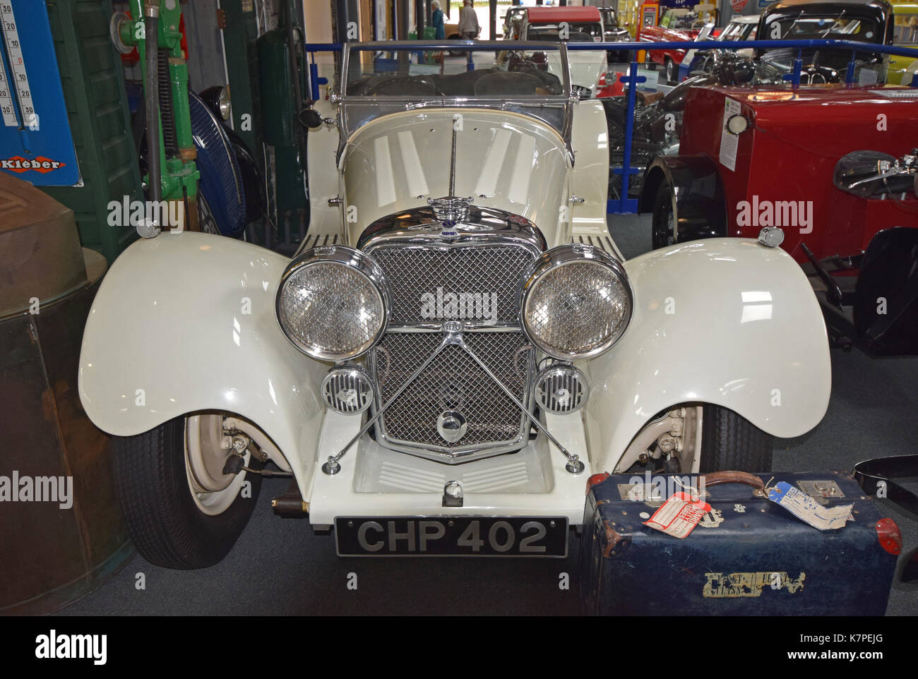 SS Jaguar 100 1930s - Lakeland Motor Museum. Backbarrow, Ulverston ...