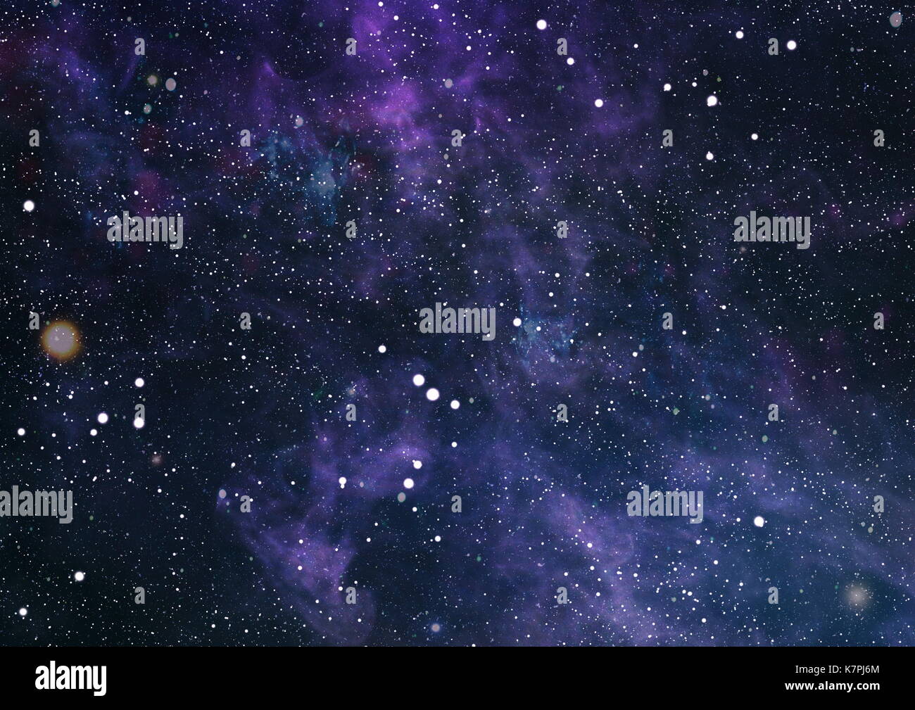 Colorful Starry Night Sky Outer Space background Stock Photo - Alamy