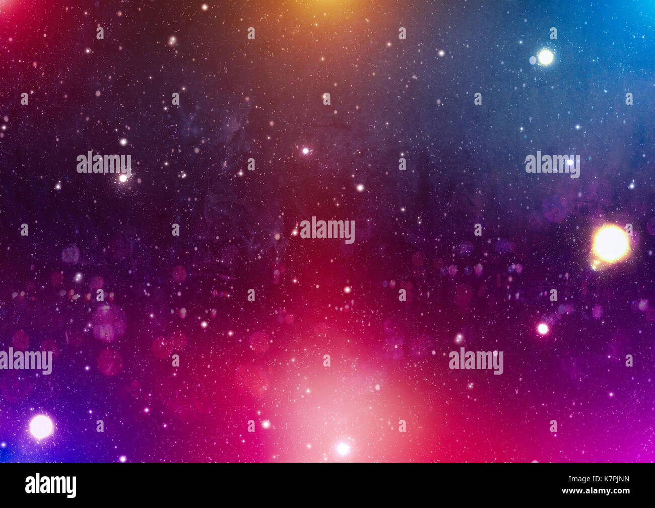 Deep space background with stardust and shining star. Milky way cosmic ...