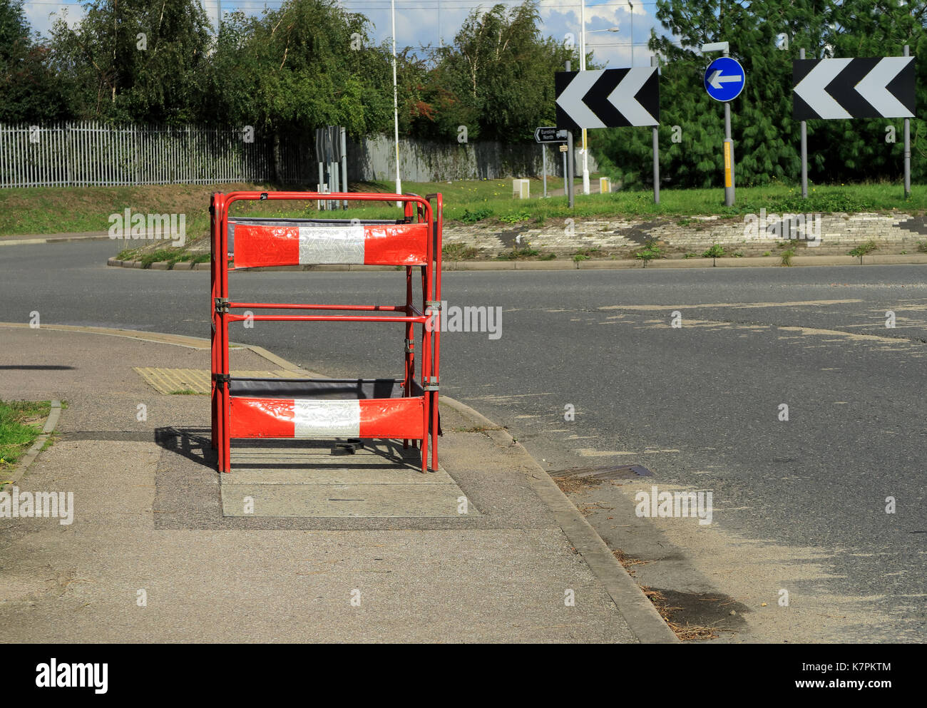 Roadside safety barrier hi-res stock photography and images - Alamy