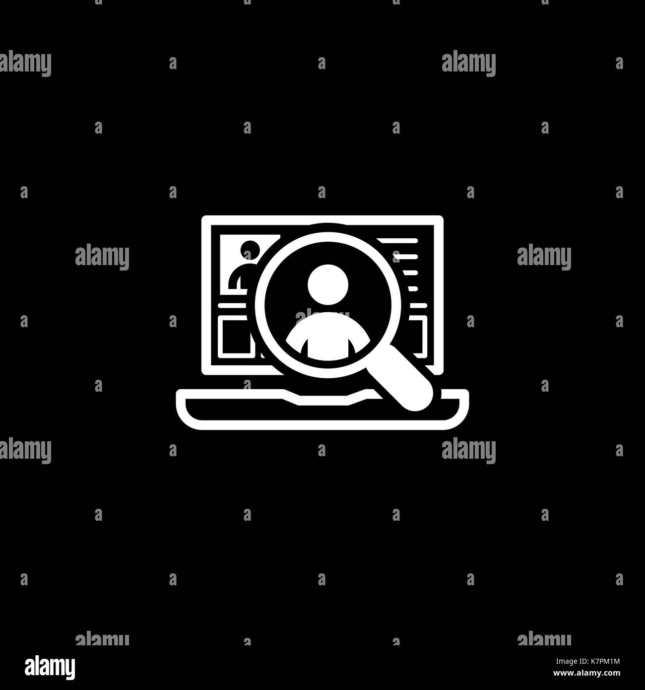 Business worker search Black and White Stock Photos & Images - Alamy