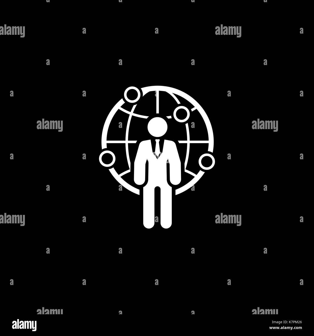 Global deal business concept Black and White Stock Photos & Images - Alamy