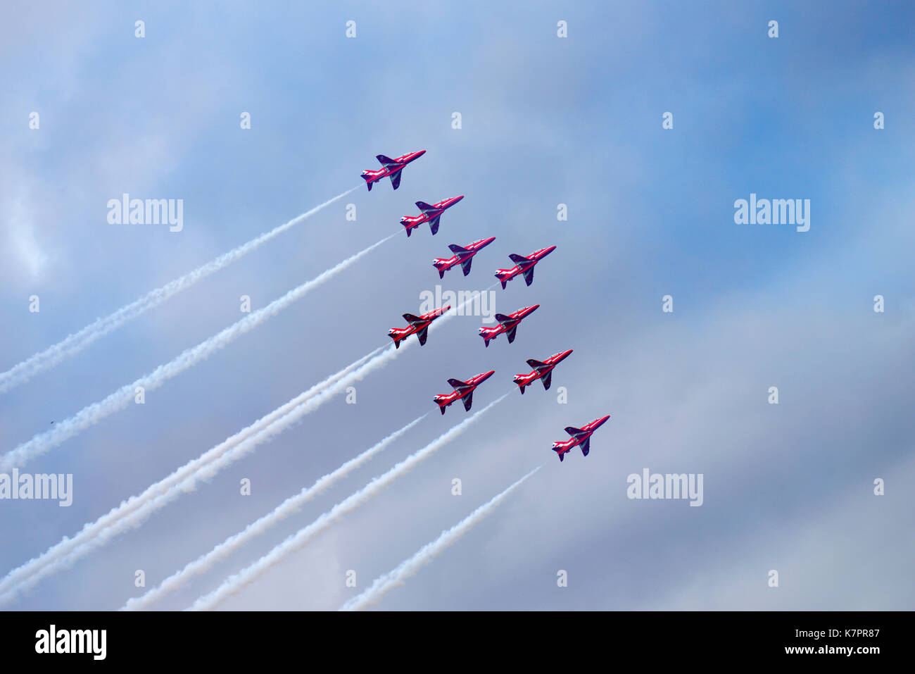 Red Arrows, Formation Aerobatic Team, RIAT, RAF Fairford ...