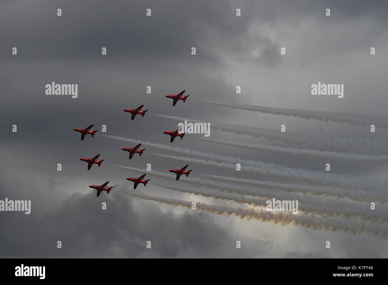 Red Arrows, Formation Aerobatic Team, RIAT, RAF Fairford ...