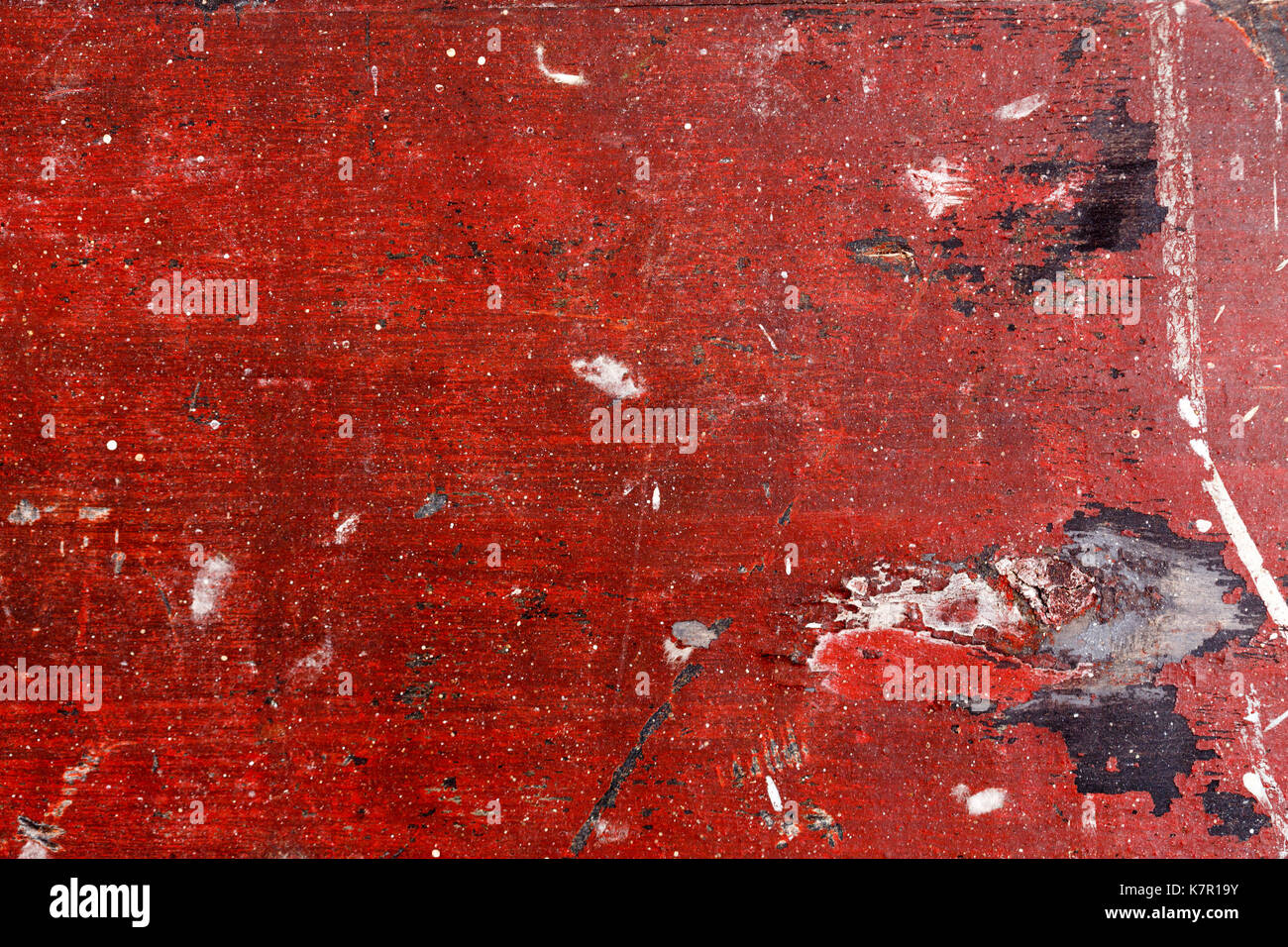 Wood with chipped red paint. Grunge style background. High resolution ...