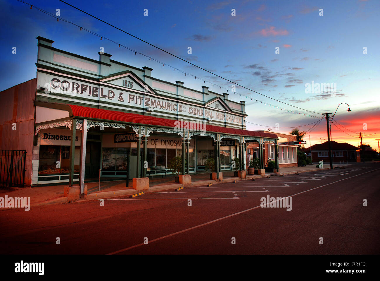 General Merchant Store, Winton, Western Queensland Stock Photo - Alamy