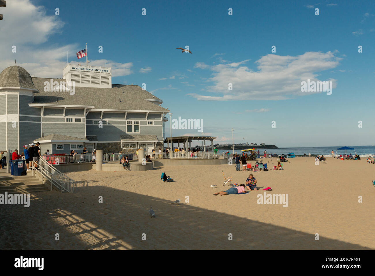 Hampton Beach Seafood Festival 2017 #hbsf17 Stock Photo - Alamy