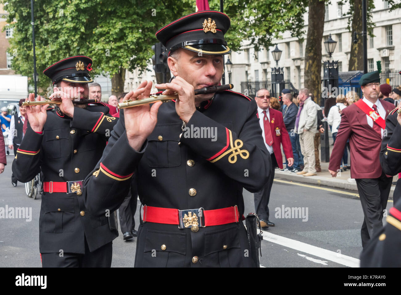 London, UK. 16th September 2017. The annual Lord Carson Memorial Parade ...