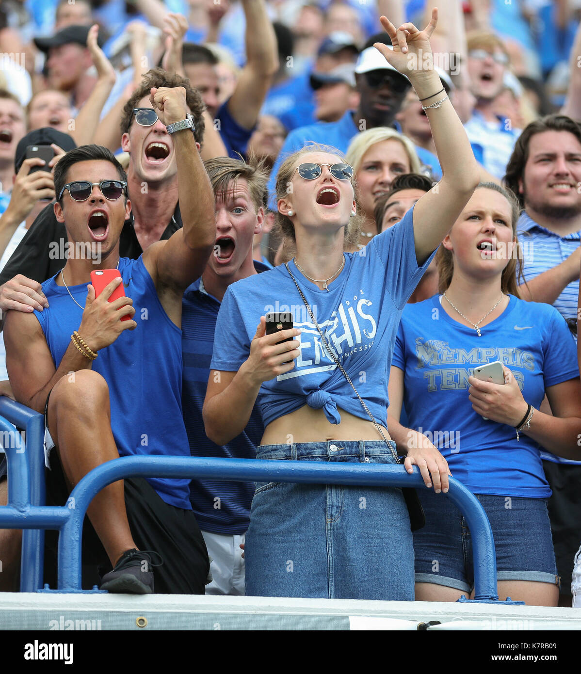 Memphis tigers fans hi-res stock photography and images - Alamy