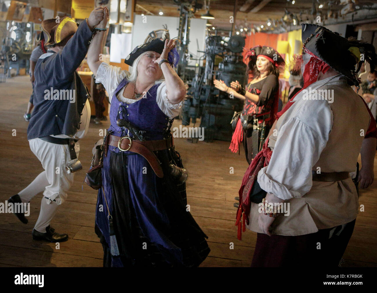 People Dressed In Pirate Costumes High Resolution Stock Photography and ...