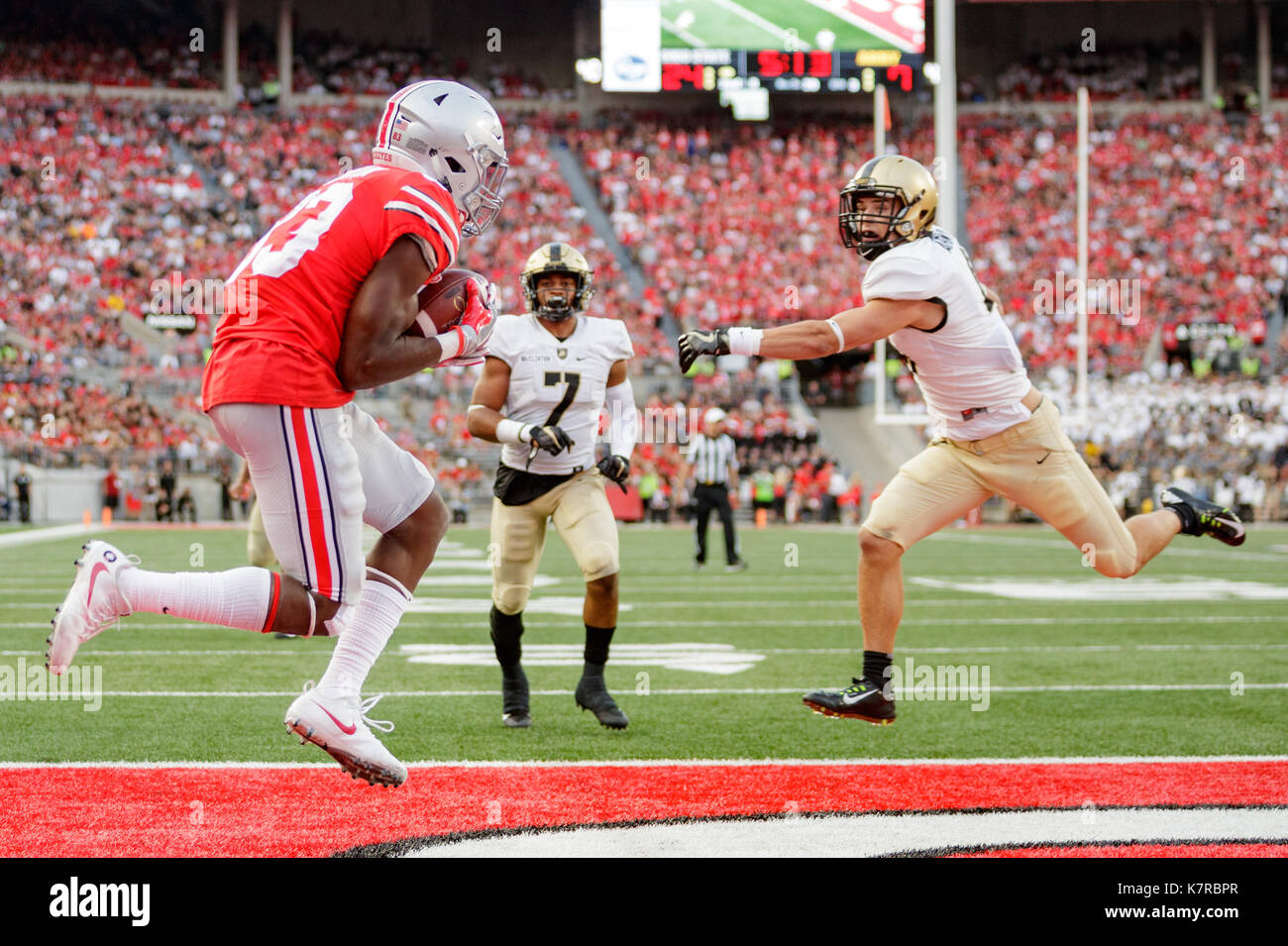 Ohio Stadium, Columbus, OH, USA. 16th Sep, 2017. Ohio State Buckeyes ...
