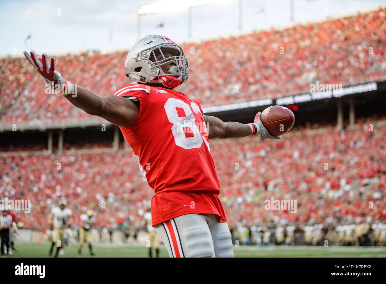 Ohio Stadium, Columbus, OH, USA. 16th Sep, 2017. Ohio State Buckeyes ...
