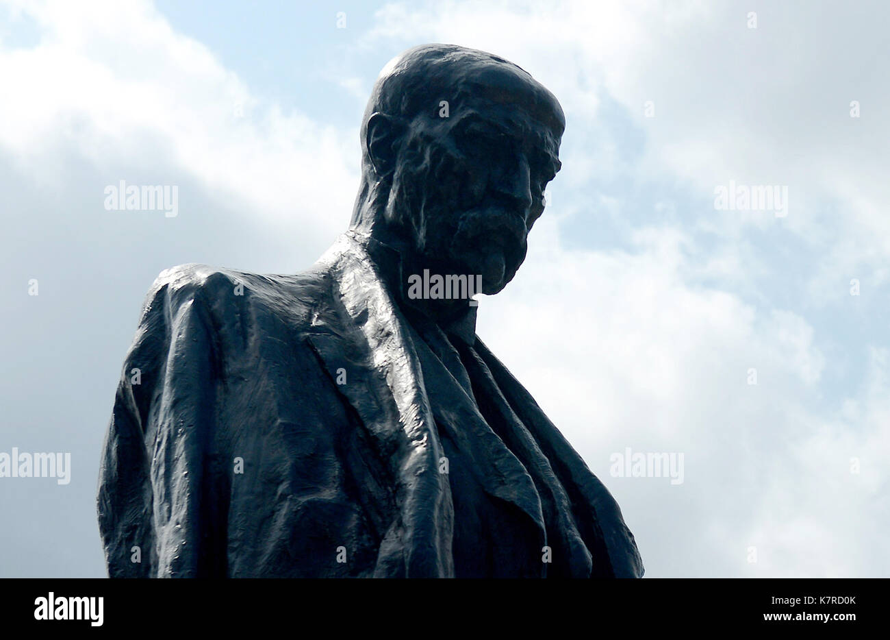 . 3rd Sep, 2017. A 12-foot statue dedicated to Tomas Garrigue Masaryk ...