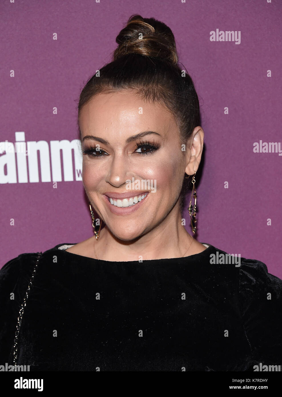 West Hollywood, California, USA. 15th Sep, 2017. Alyssa Milano arrives ...