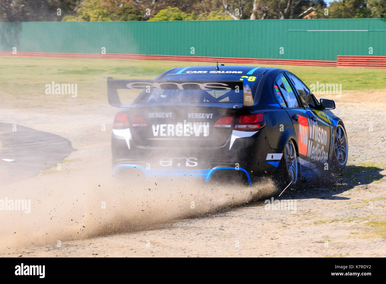 MELBOURNE, AUSTRALIA - 17 SEPTEMBER: The Dunlop Super2 Series during ...