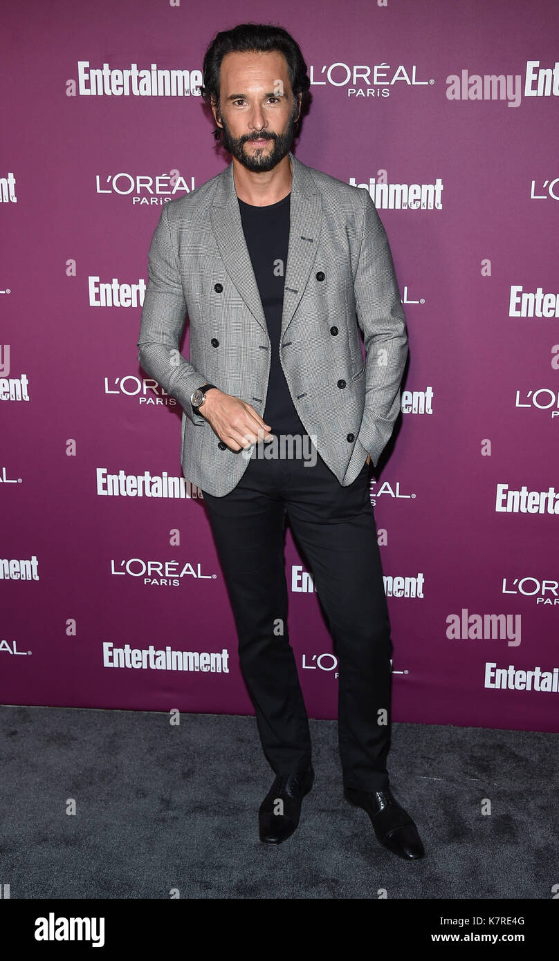 West Hollywood, California, USA. 15th Sep, 2017. Rodrigo Santoro ...