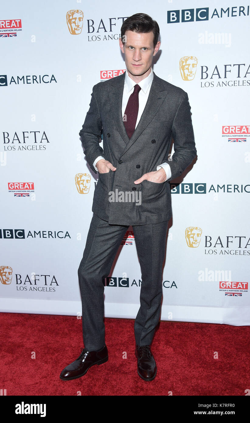 Beverly Hills, California, USA. 16th Sep, 2017. Matt Smith arrives for ...