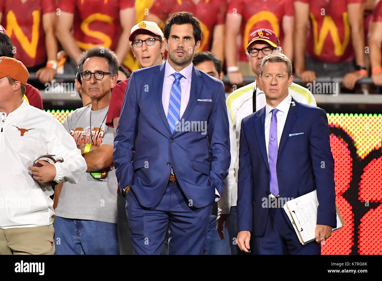Los Angeles, CA, USA. 16th Sep, 2017. Former USC Trojans QB Matt ...
