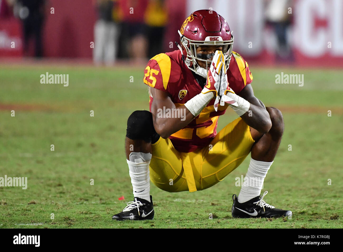 Los Angeles, CA, USA. 16th Sep, 2017. USC Trojans cornerback Jack Jones ...