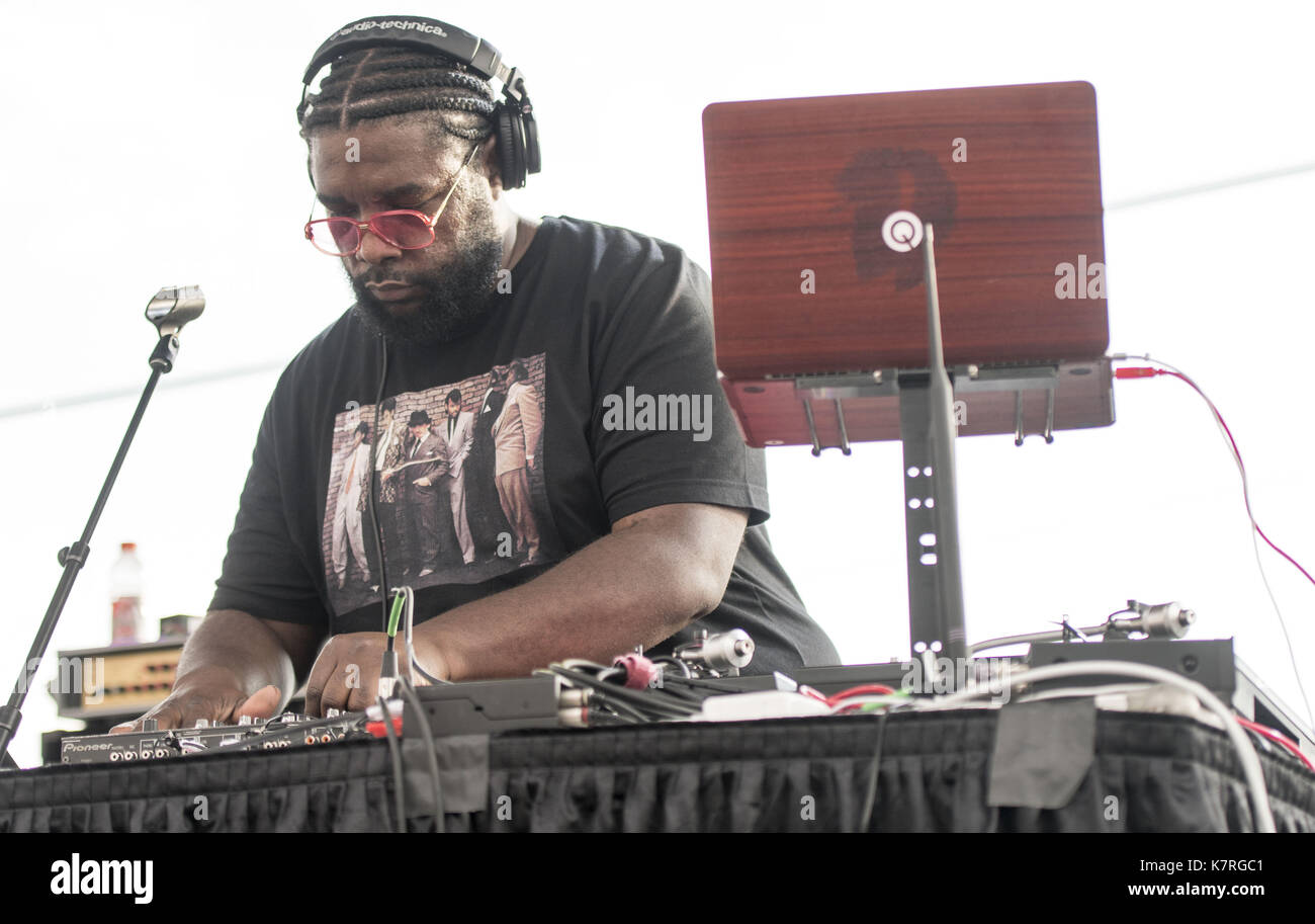 Philadelphia, Pennsylvania, USA. 16th Sep, 2017. QUESTLOVE performing a ...