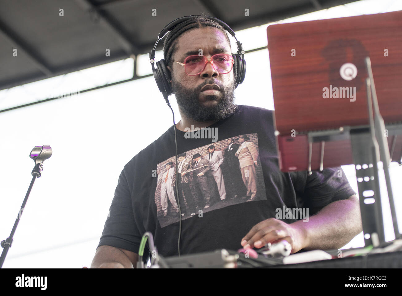 Philadelphia, Pennsylvania, USA. 16th Sep, 2017. QUESTLOVE performing a ...