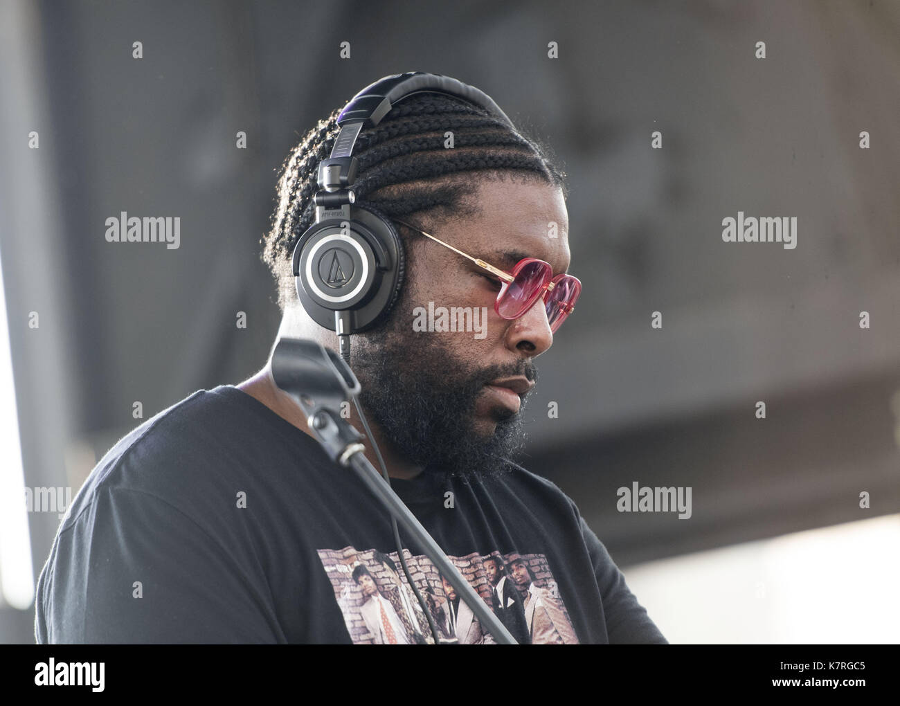 Philadelphia, Pennsylvania, USA. 16th Sep, 2017. QUESTLOVE performing a ...