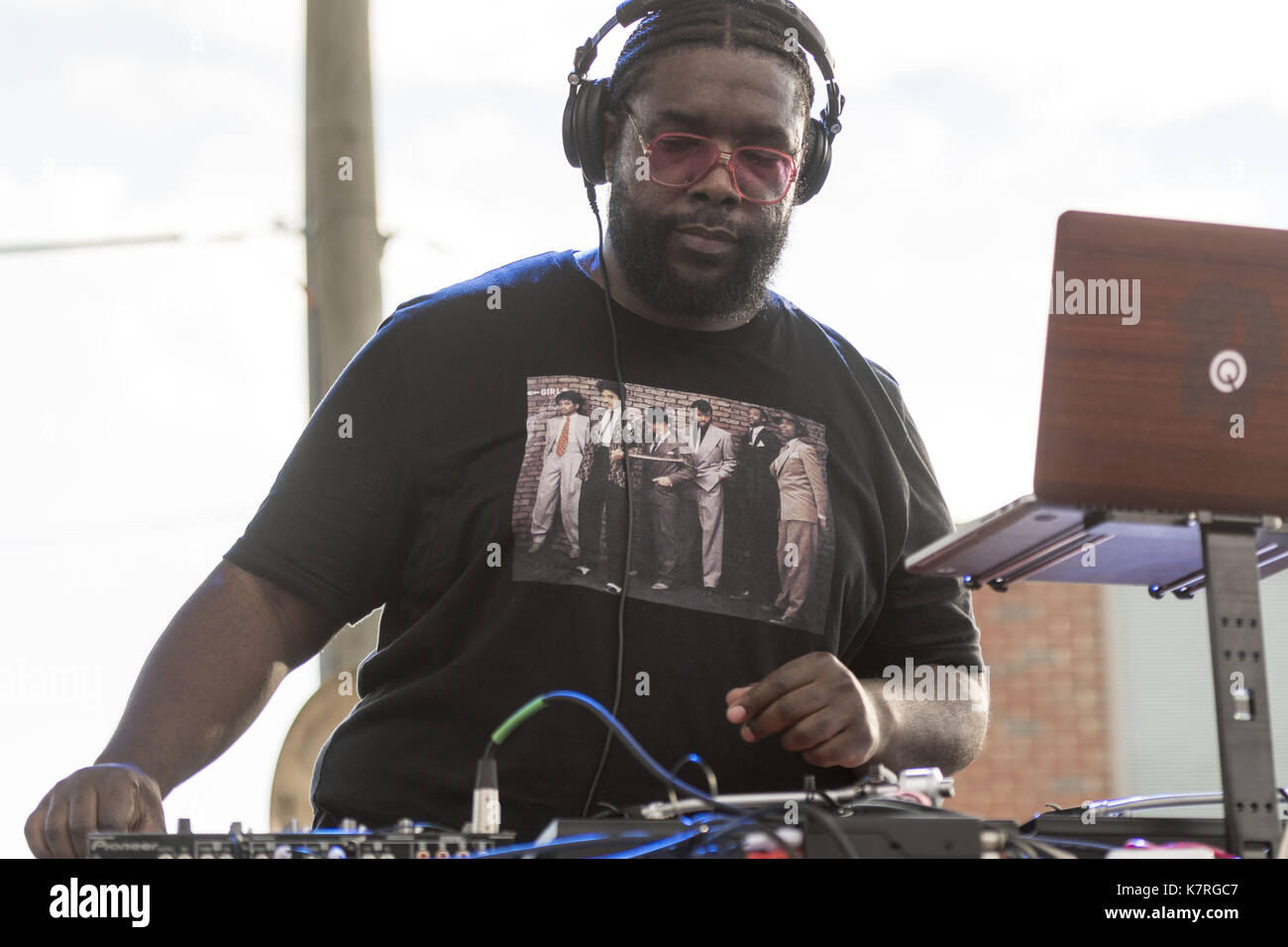 Philadelphia, Pennsylvania, USA. 16th Sep, 2017. QUESTLOVE performing a ...