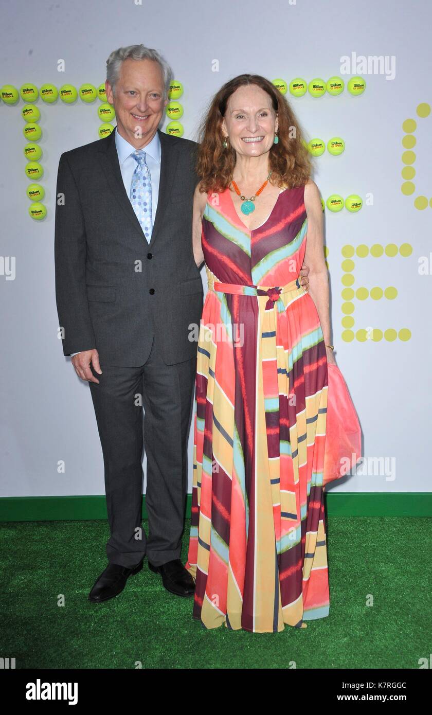 Los Angeles, CA, USA. 16th Sep, 2017. Beth Grant, husband at arrivals for BATTLE OF THE SEXES ...