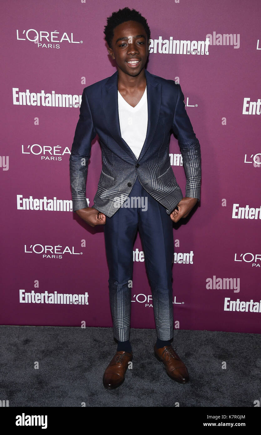 West Hollywood, California, USA. 15th Sep, 2017. Caleb McLaughlin ...