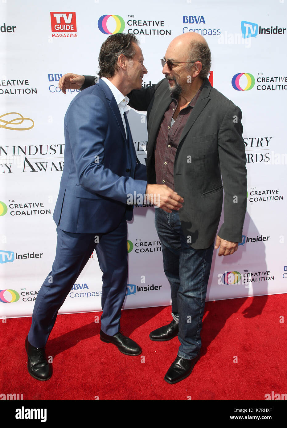 Hollywood, Ca. 16th Sep, 2017. Steven Weber, Richard Schiff, at ...